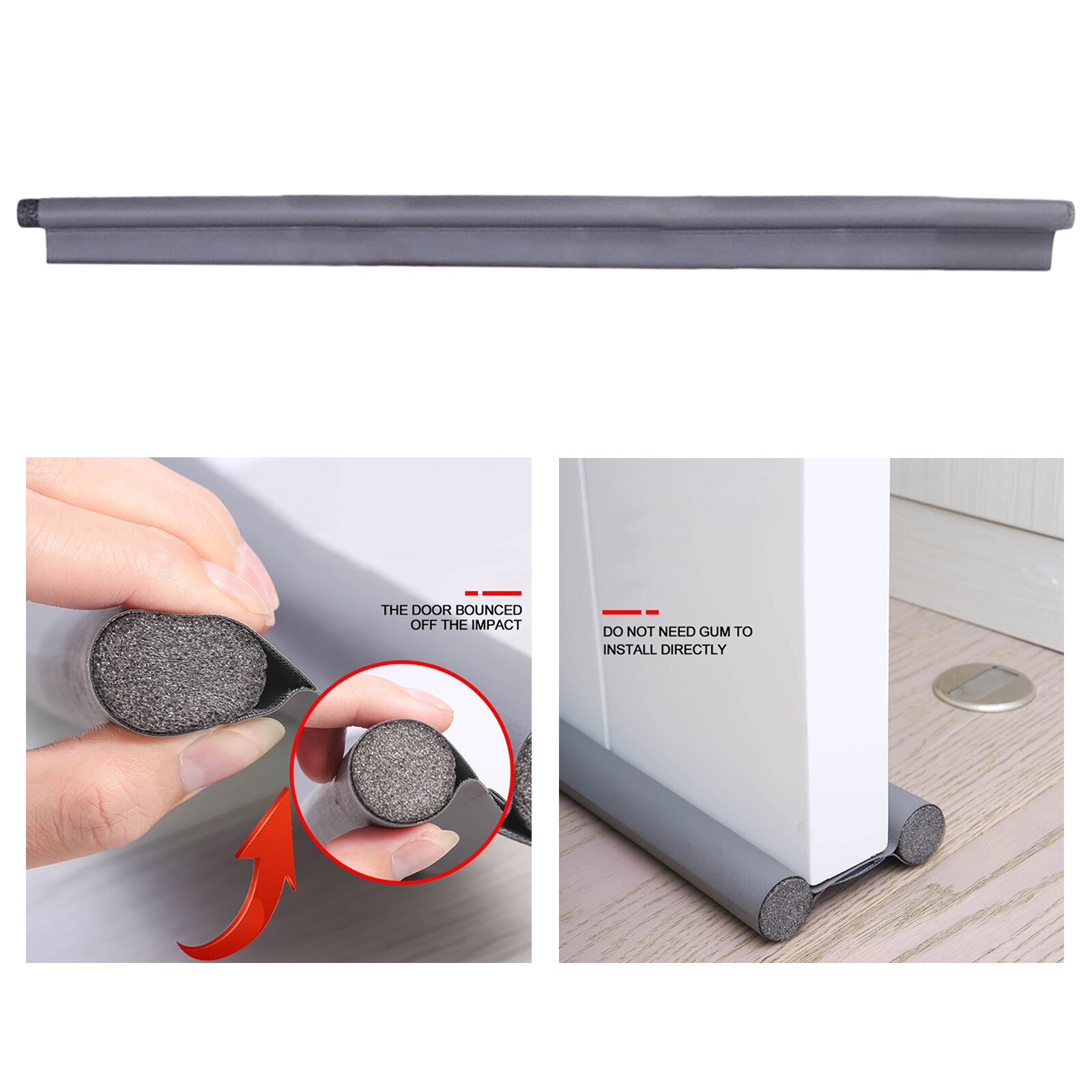 96cm Twin Door Draft Dodger Guard Stopper Energy S... – Vicedeal