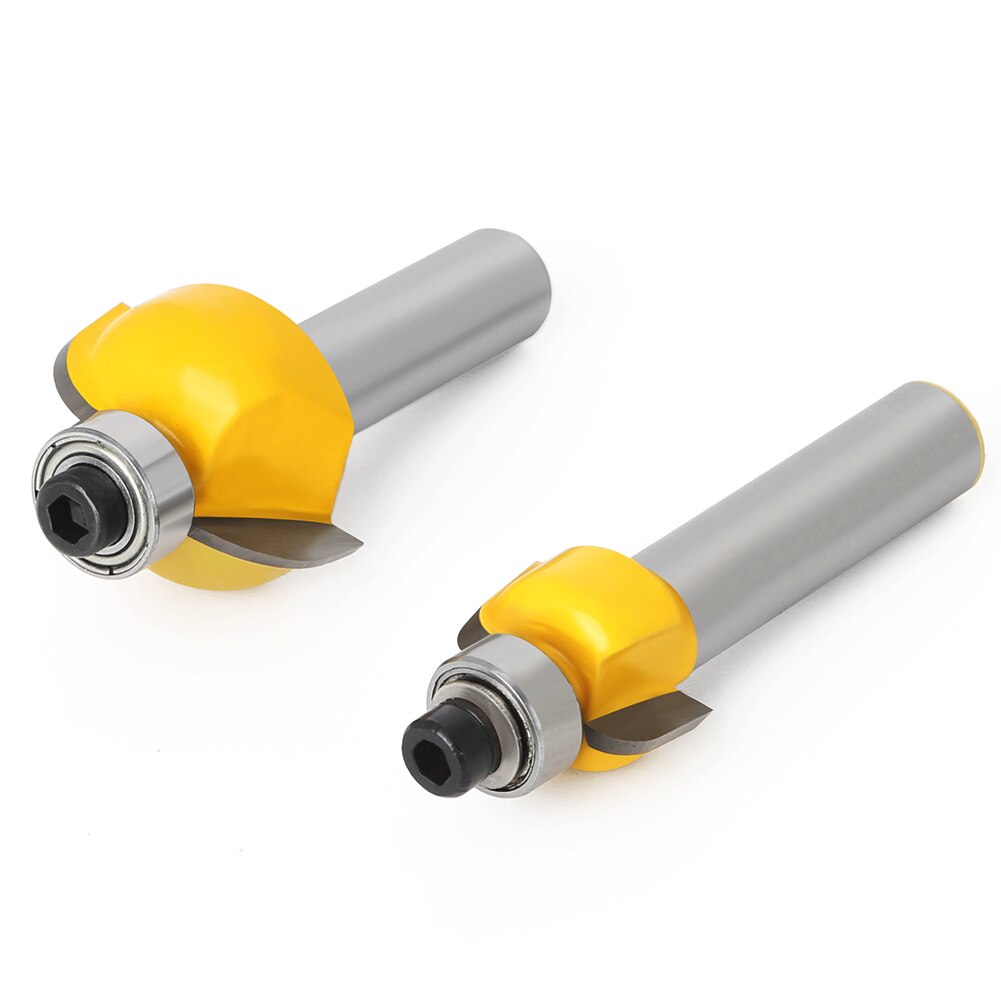 1pcs/set Cove Bit With Bearing8mm shank Dovetail R... – Vicedeal