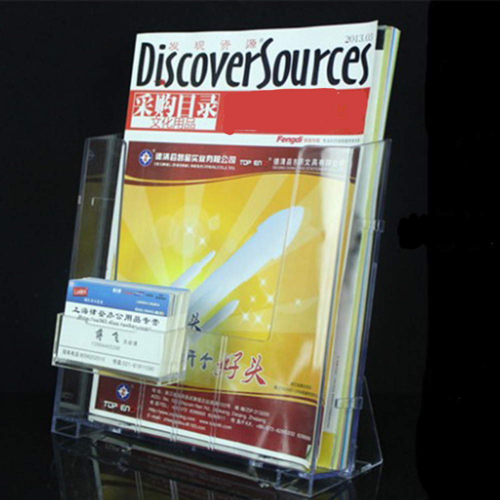 1 stk gennemsigtig akryl a4 display stativ til br... – Grandado