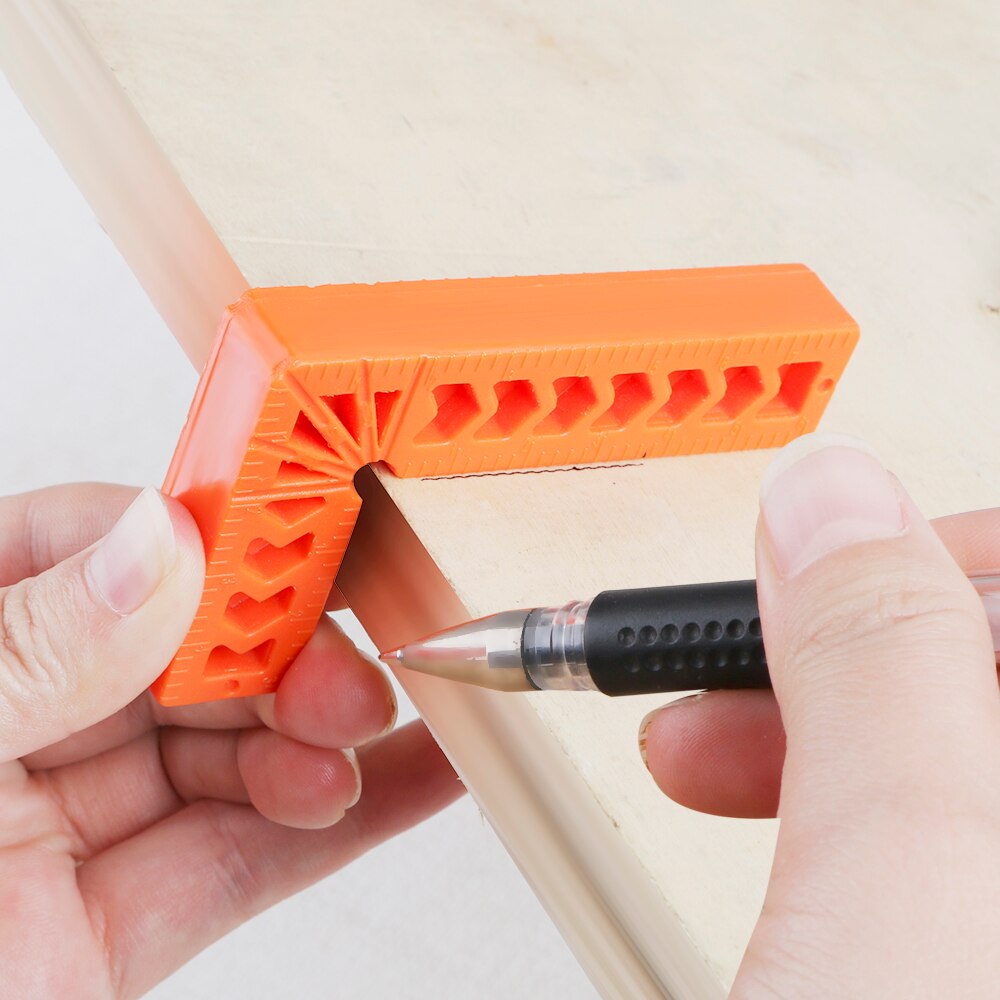 DIYWORK Square Ruler Angle Measuring Tool 3" 4" 6"... – Grandado