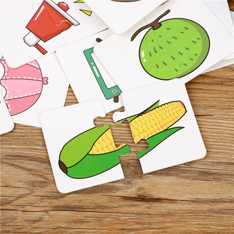 32pcs Two Pieces Of Matching Jigsaw Puzzle For Inf... – Grandado