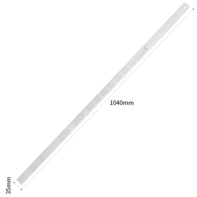 Steel Ruler Straight Ruler 15cm/30cm/50cm Stainles... – Vicedeal