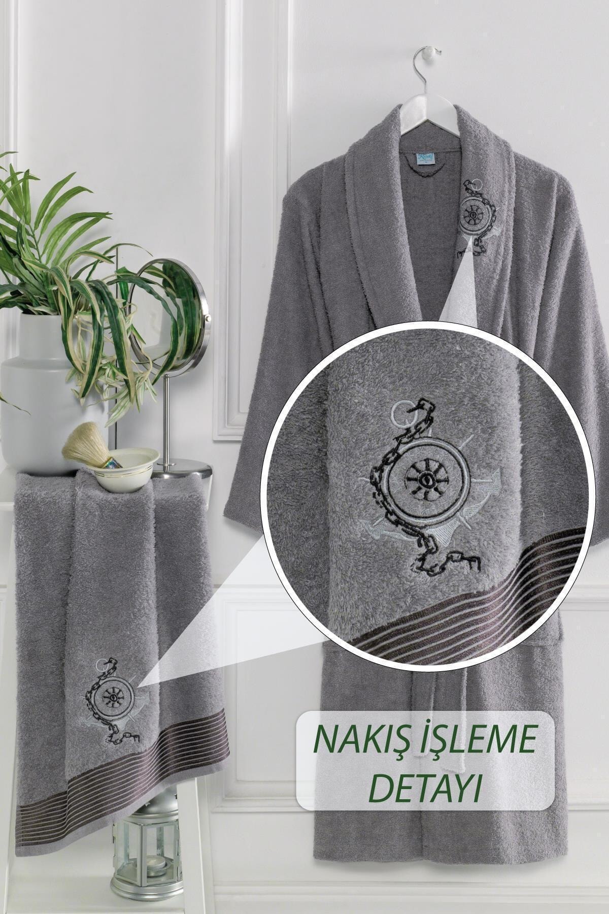 Havlulu Bathrobe 2li Set – Vicedeal