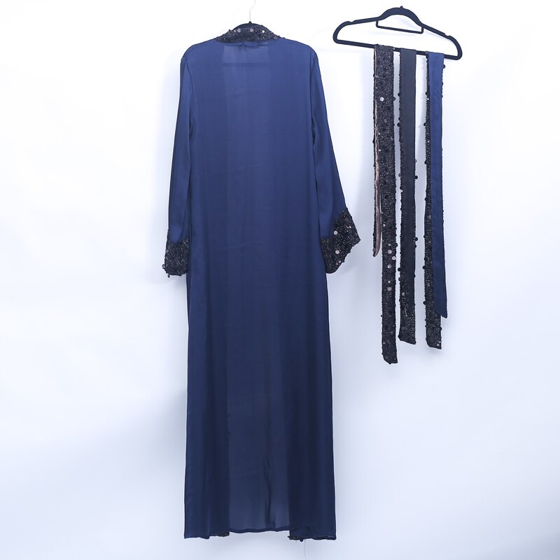 Sequin Abaya Turkse Kimono Dubai Kaftan Moslim Hij... – Vicedeal