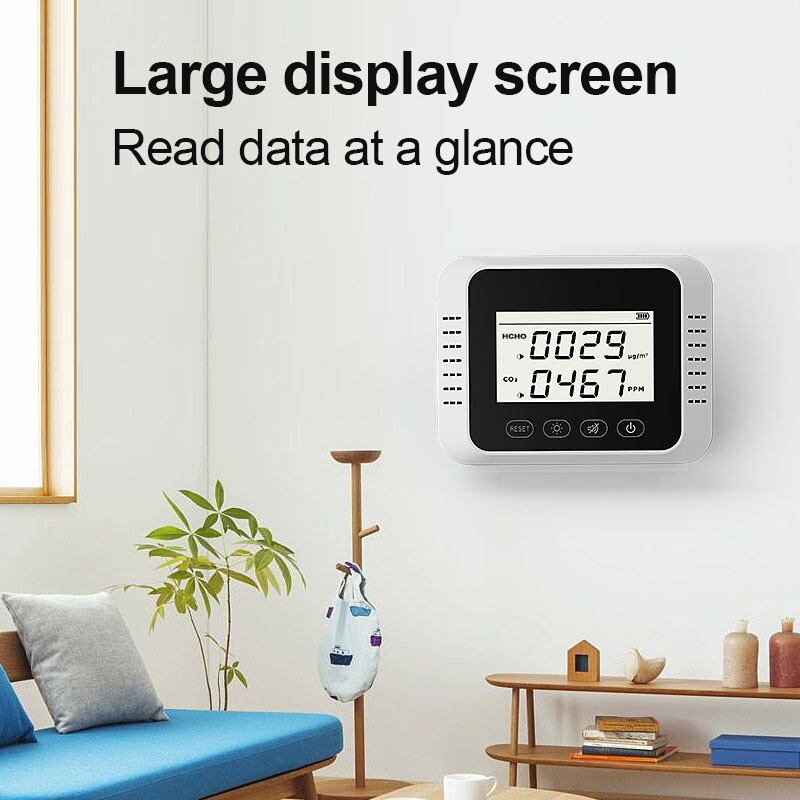 Portable Digital CO2 Detector Air Analyzer Multifu... – Grandado