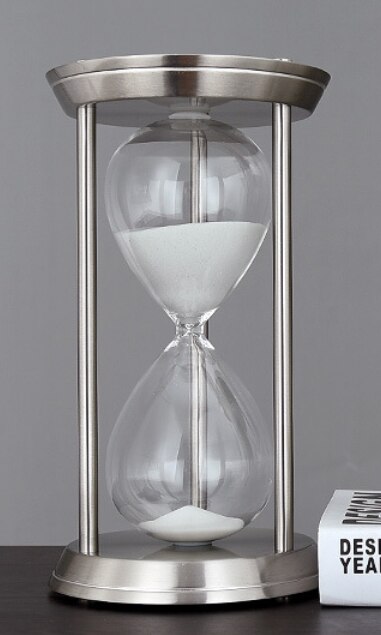 Luxry Premium Home Decor Item Metal Hourglass Sand... – Grandado