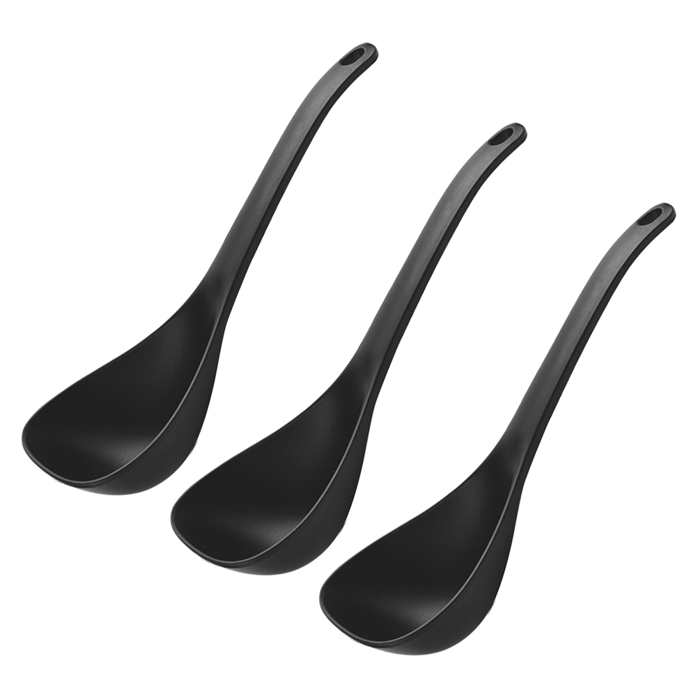 3pcs Japanese Style Long Handle Spoons Plastic Ram... – Grandado