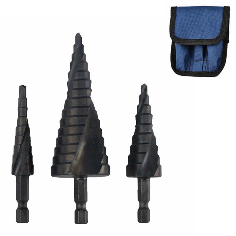 Metal Drills 4-12/20/32mm HSS Cobalt Step Cone Dri... – Grandado