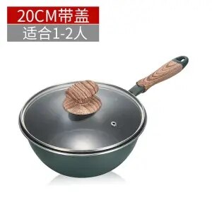 Small Wok Non-stick Pan Dish Pan Household Inducti... – Grandado