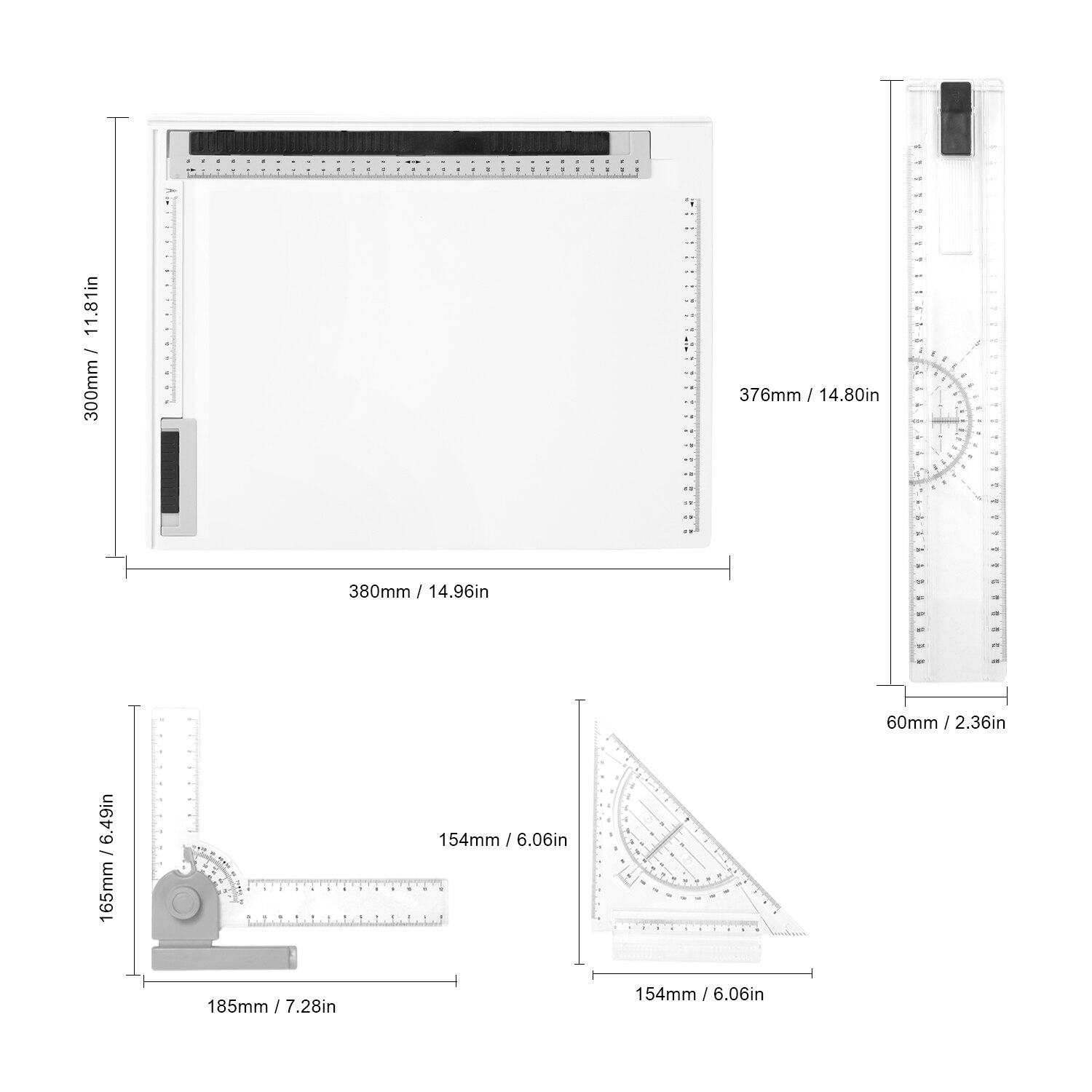 A4 Picture Drawing Board Cartographic Platform wit... – Grandado