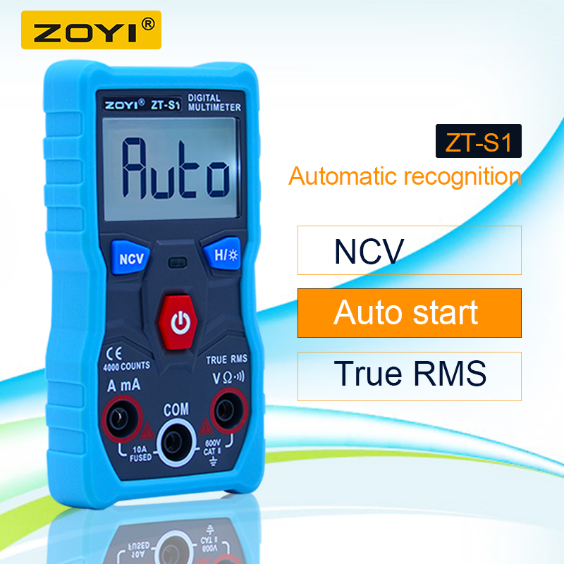 ZOYI ZT-S1 Automatic Digital Multimeter True-RMS i... – Grandado