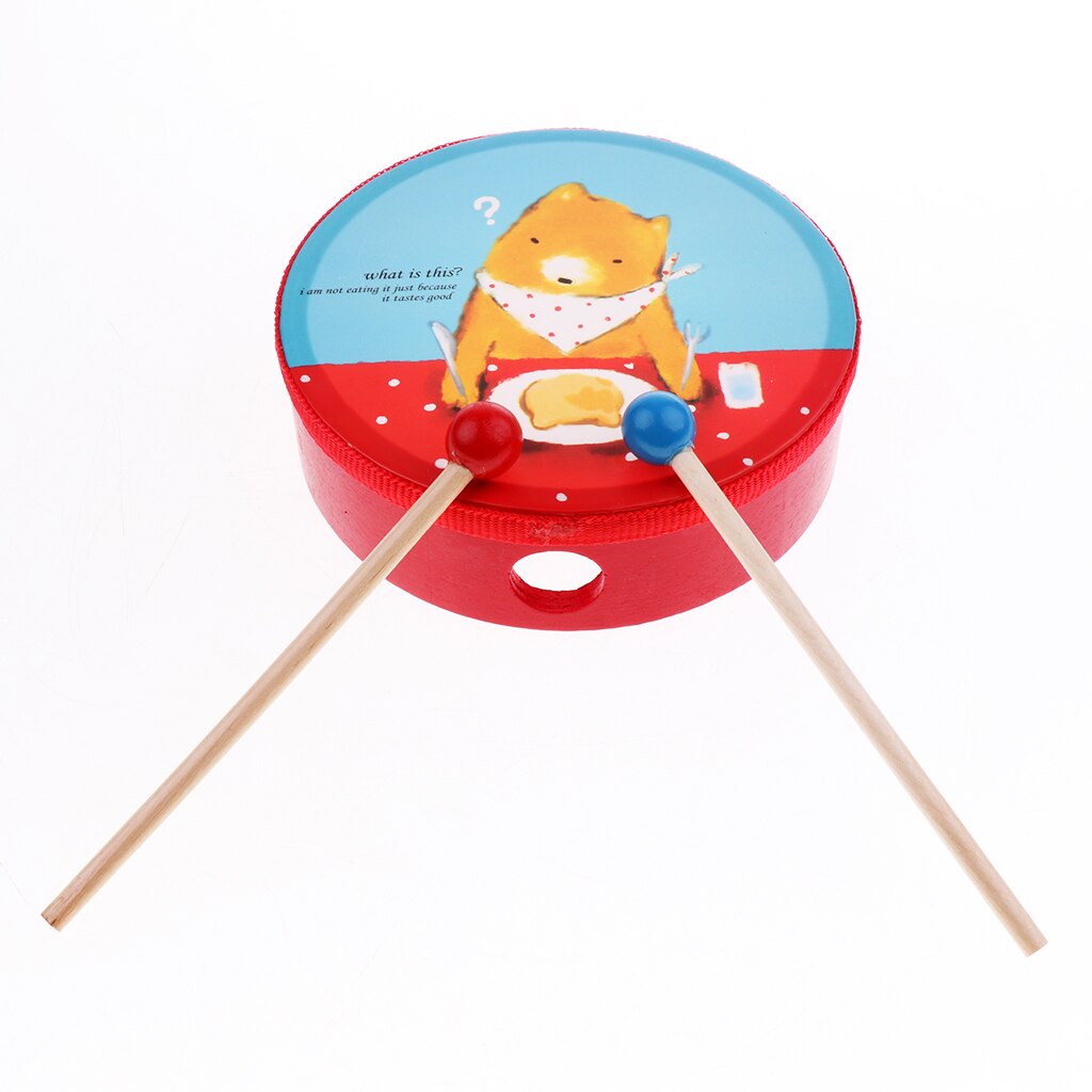 Kids Musical Instruments - Wooden Tambourine Toddl... – Grandado