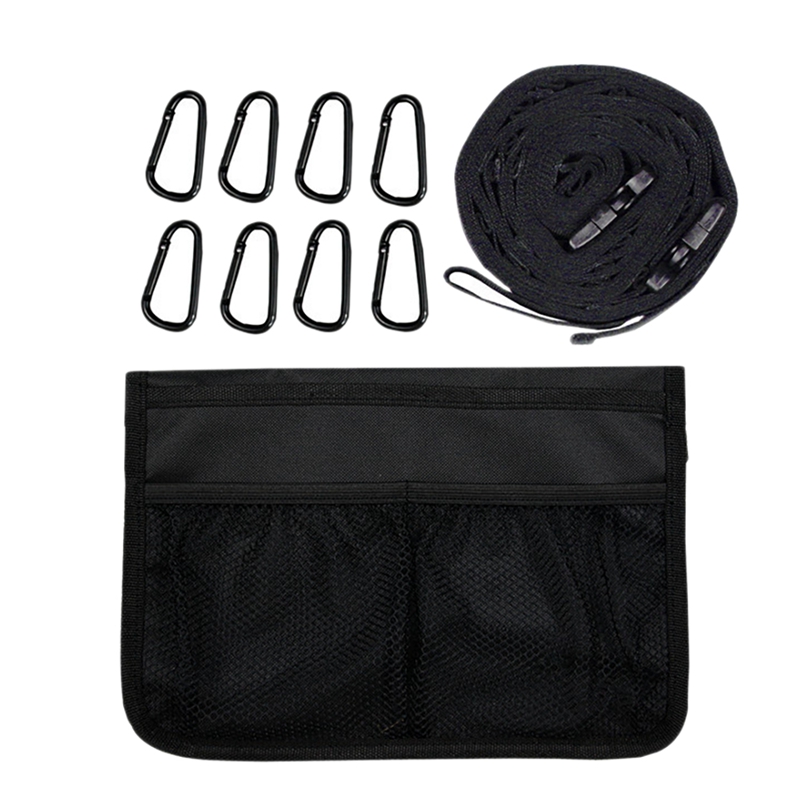 Campsite Storage Strap with 8 Buckles Camping Clot... – Grandado