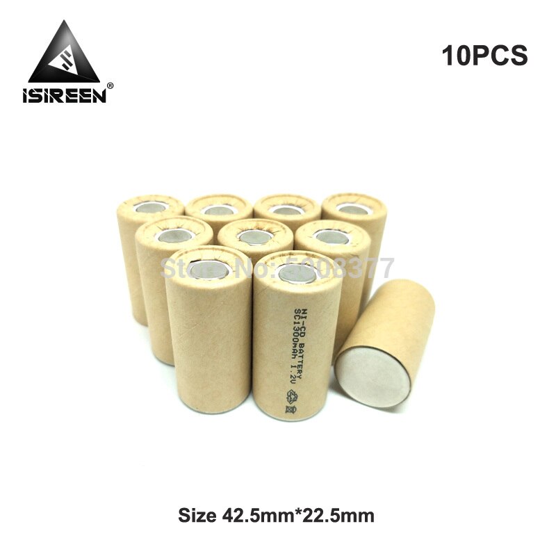 1.3Ah SC Power Tool Battery Cell Ni-CD Batteries 1... – Grandado