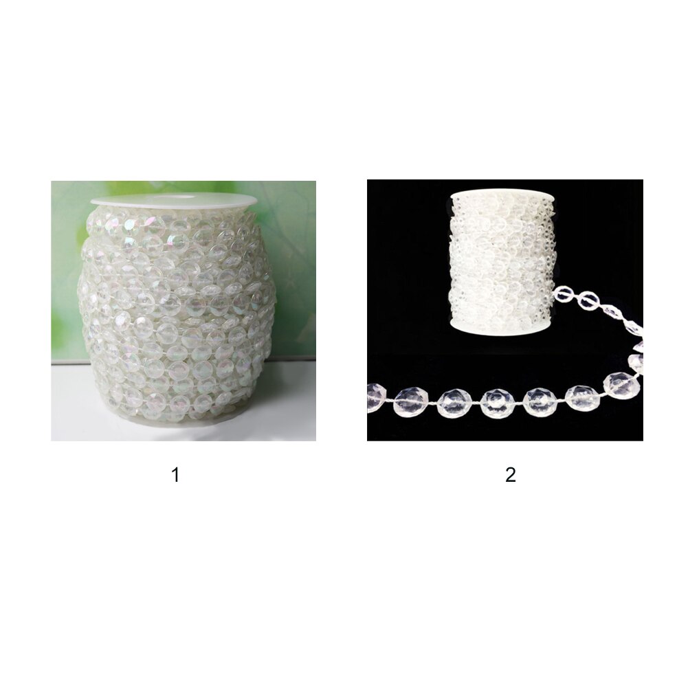 DIY Acrylic Beads Garland Rhinestone Strings Cryst... – Grandado