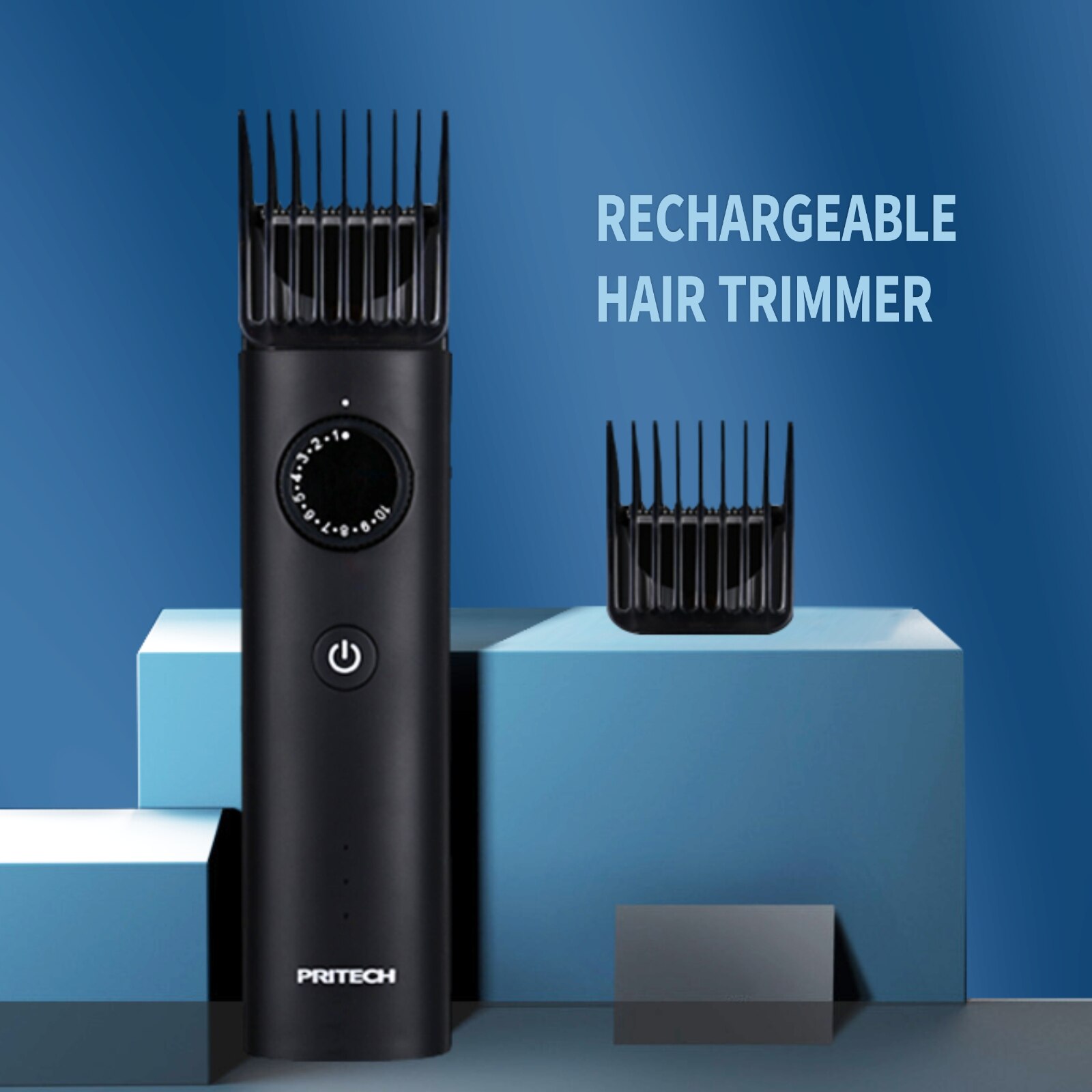 Professionele Mannen Elektrische Kapper, Oplaadbar... – Vicedeal