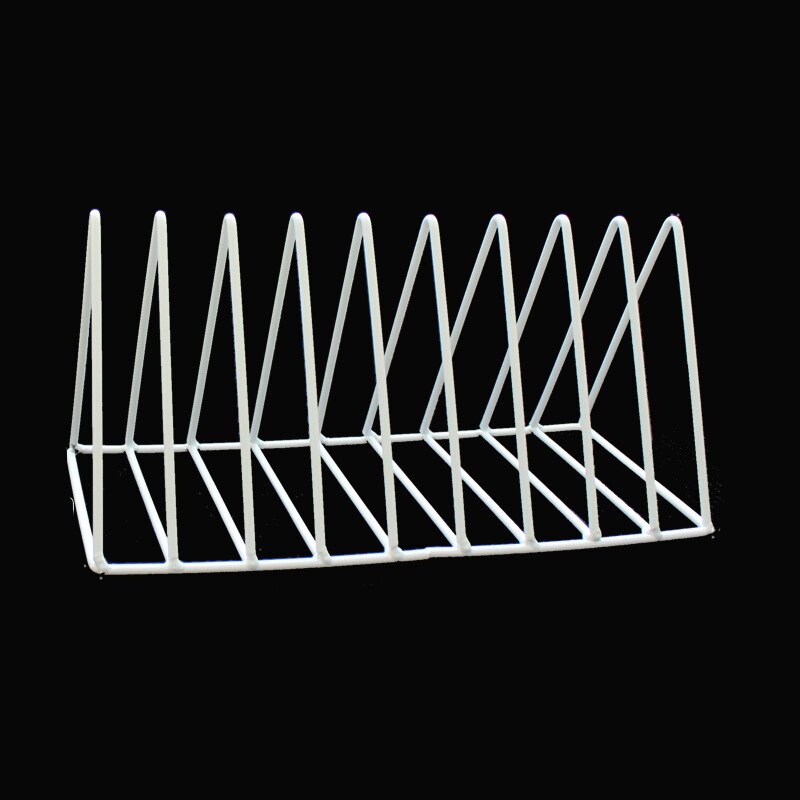 Wrought Iron Triangular Bookshelf Storage Rack Des... – Vicedeal