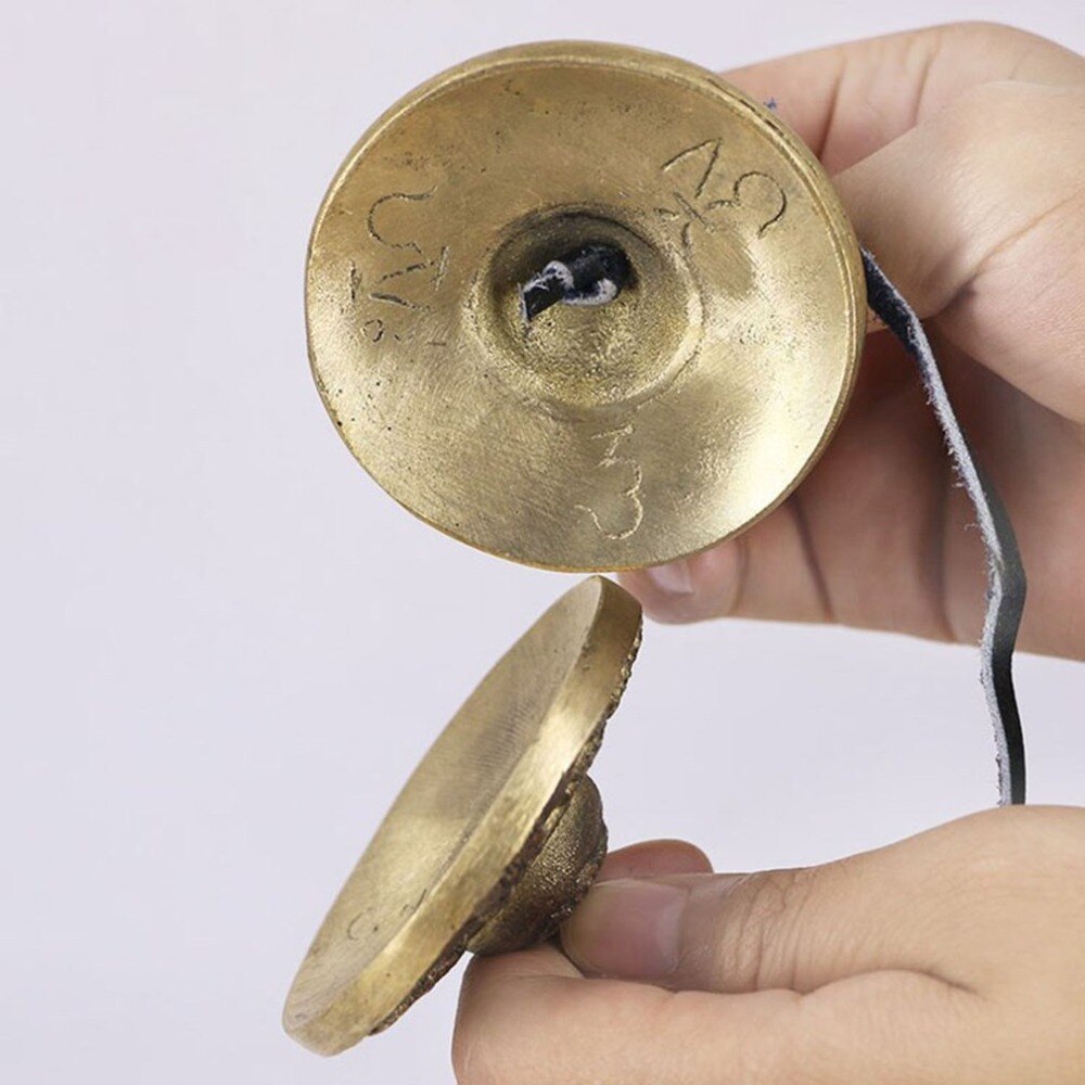 Tibetan Bell Meditation Handcrafted Cymbal Bell Co... – Vicedeal