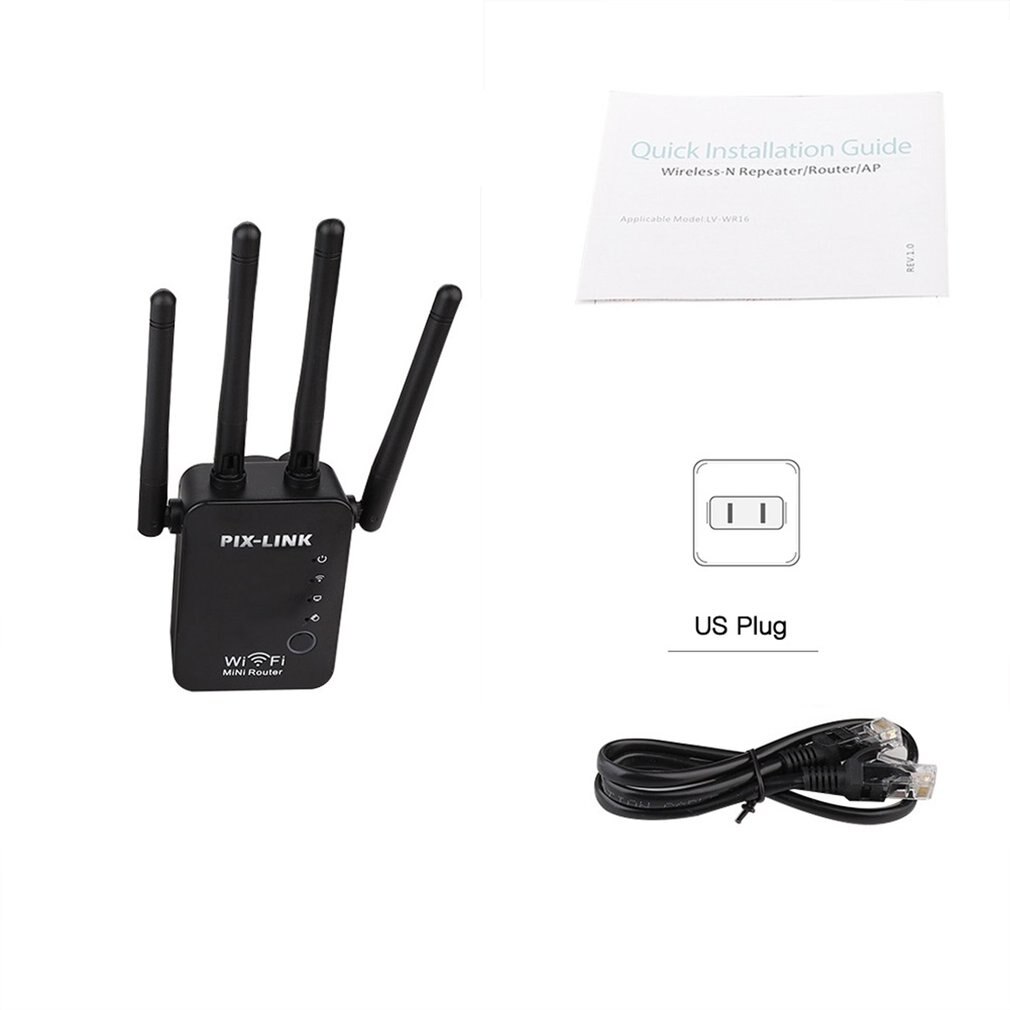 WIFI Repeater/Router/Access point Draadloze Wifi R... – Grandado WIFI Repeater/Router/Access point Draadloze Wifi R... – Grandado