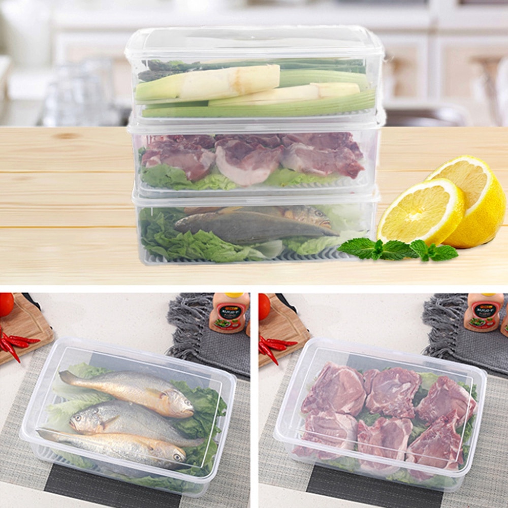 Big Size Refrigerator Food Storage Container Kitch... – Grandado