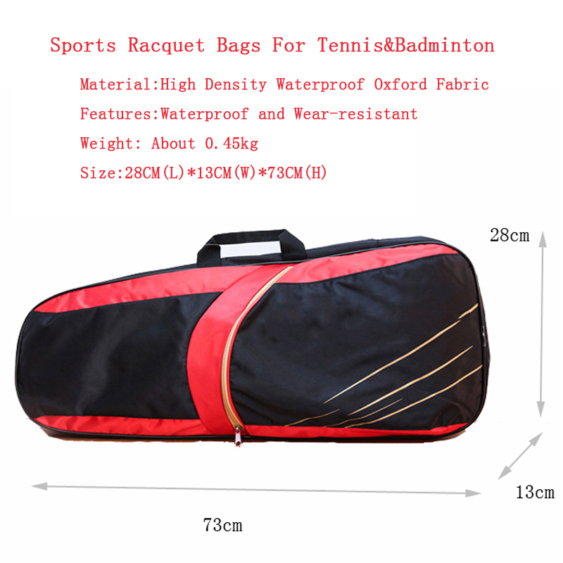 3-4Pcs Head Tennis Bag Badminton Bag Waterproof Ny... – Vicedeal