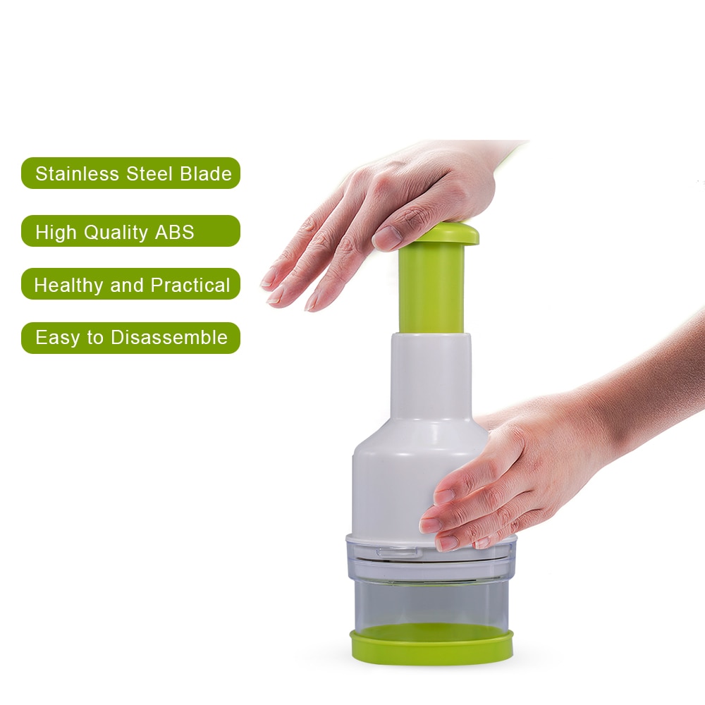 Garlic Grater Hand Press Chopper Stainless Steel B... – Grandado