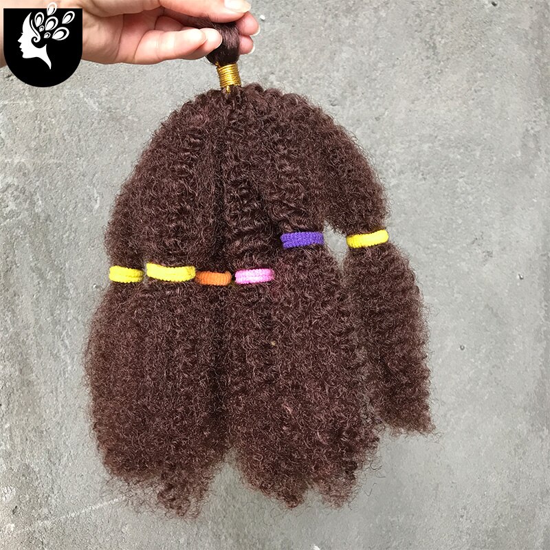 12 polegada sintético ombre trança cabelo afro kin... – Vicedeal
