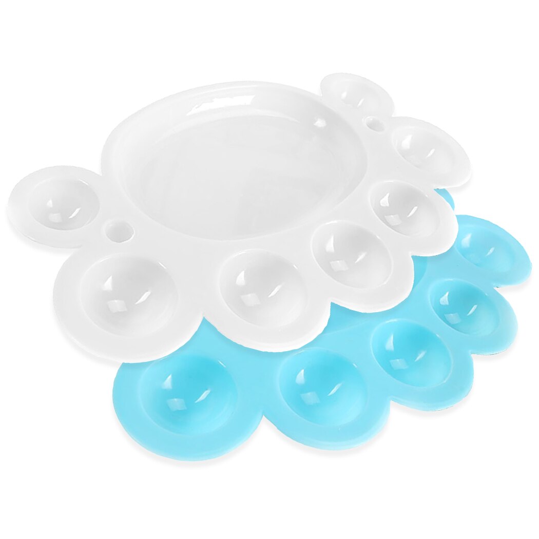 Kids Paint Tray Palette Plastic Foot Painting Pale... – Grandado