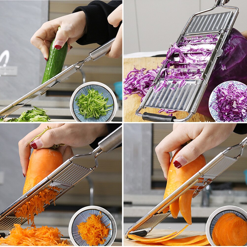 Multifunctionele Groente En Fruit Snijmachine Drie... – Vicedeal