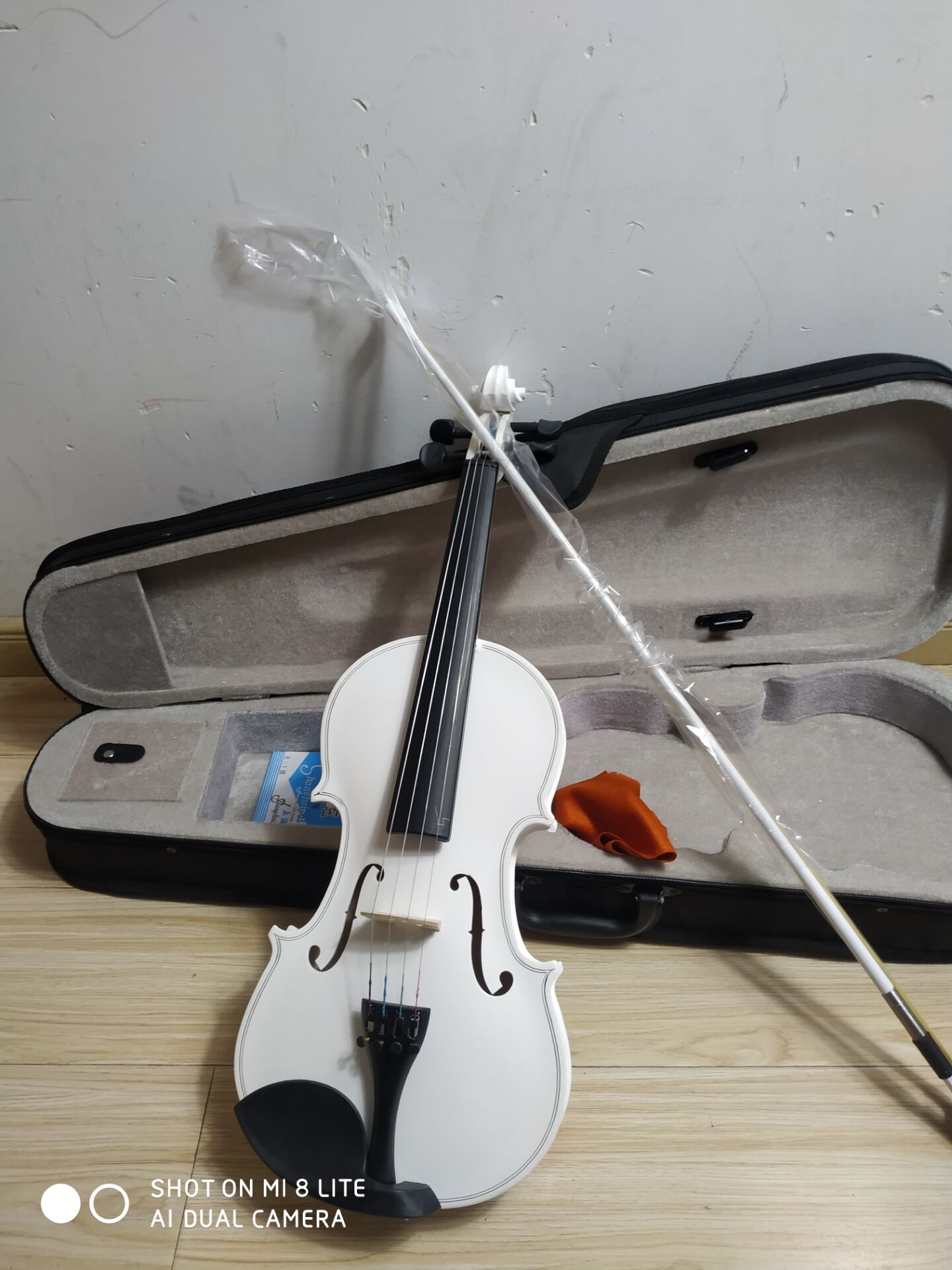 children white violin full wood1/4 3/4 4/4 – Grandado