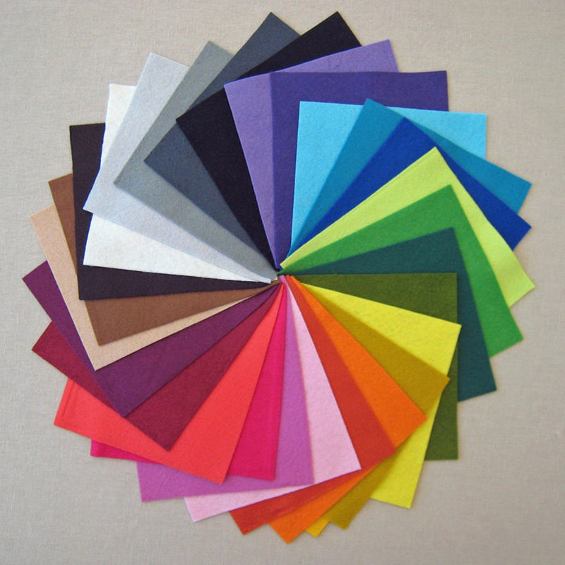 40 Colors Colored Felt Cloth Diy Handmade Material... – Grandado