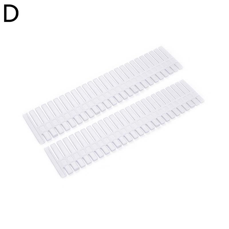 2pcs Plastic Drawer Storage Divider Plate DIY Grid... – Grandado