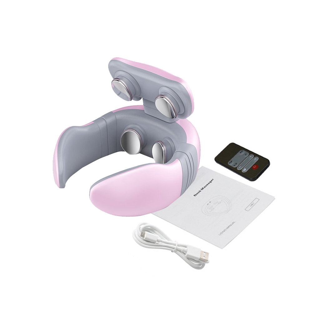 Smart 4D Electric Neck Massager Magnetic Pulse Hea... – Vicedeal