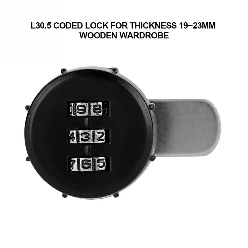 Digital3 Digit Code Password Lock Combination Cam ... – Vicedeal