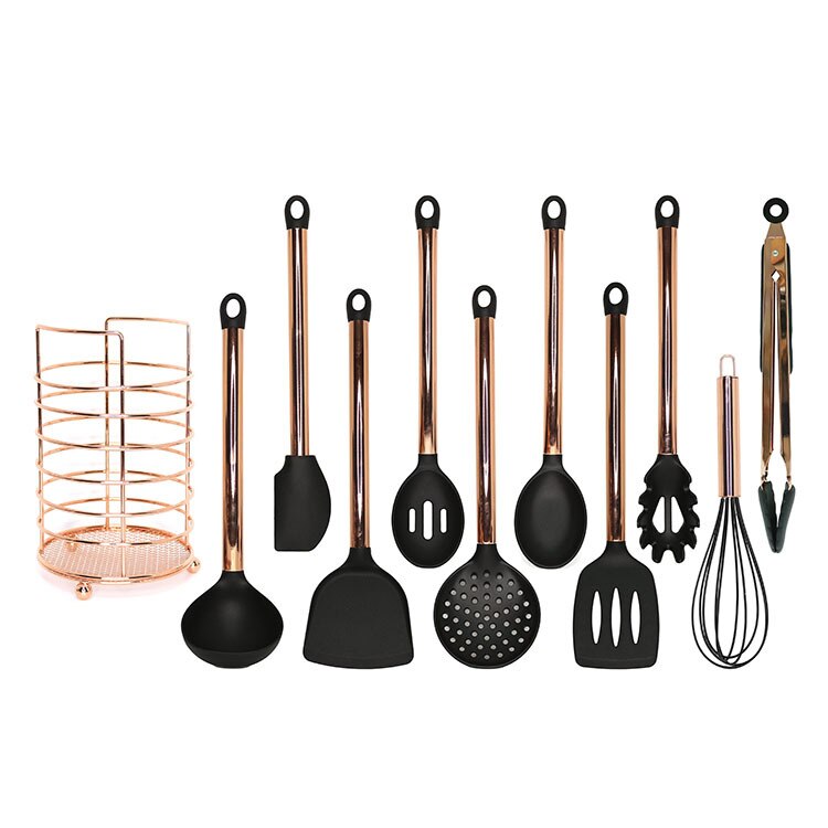 Silicone Kitchenware Cooking Utensils Set Heat Res... – Grandado