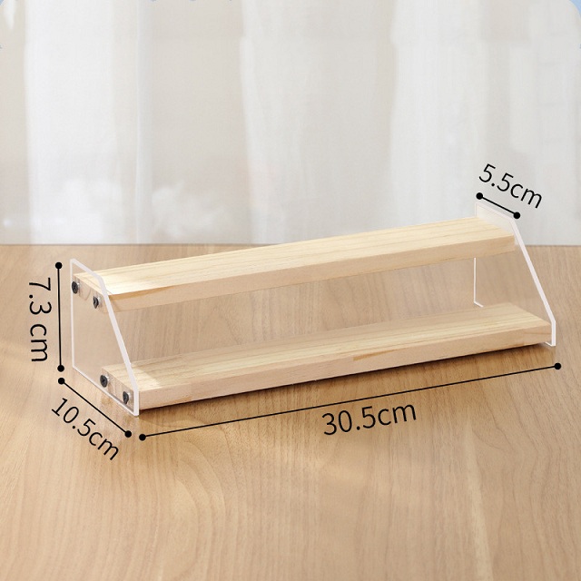 Hand Operate Trapezoidal Display Stand Shelf Blind... – Grandado