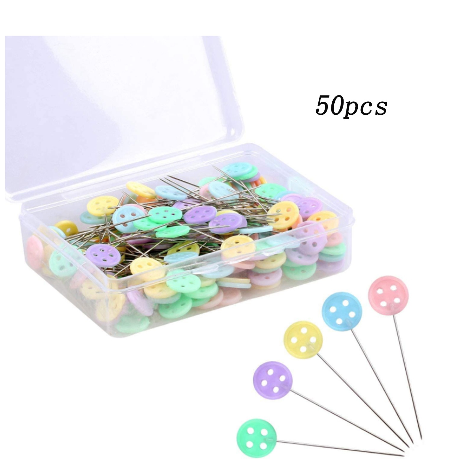 50Pcs/Box Patchwork Pins Positioning Needle Sewing... – Grandado