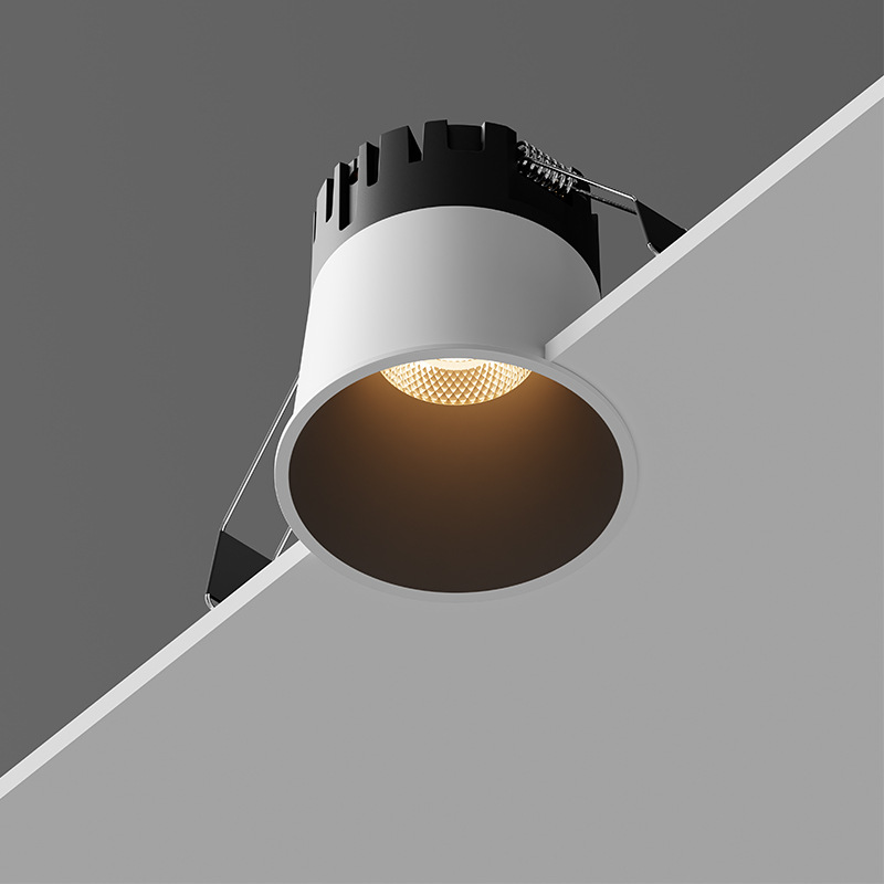 LED Recessed Downlight Black Modern Spotlight Indo... – Grandado