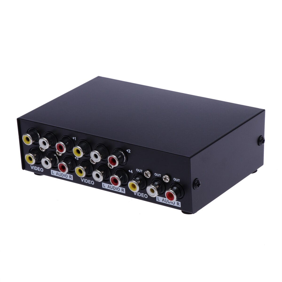 MT-431AV 4-Weg Av Switch Rca Switcher 4 In 1 Out C... – Vicedeal