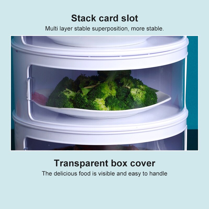 Transparent Leftover Food Storage Organizer Single... – Grandado