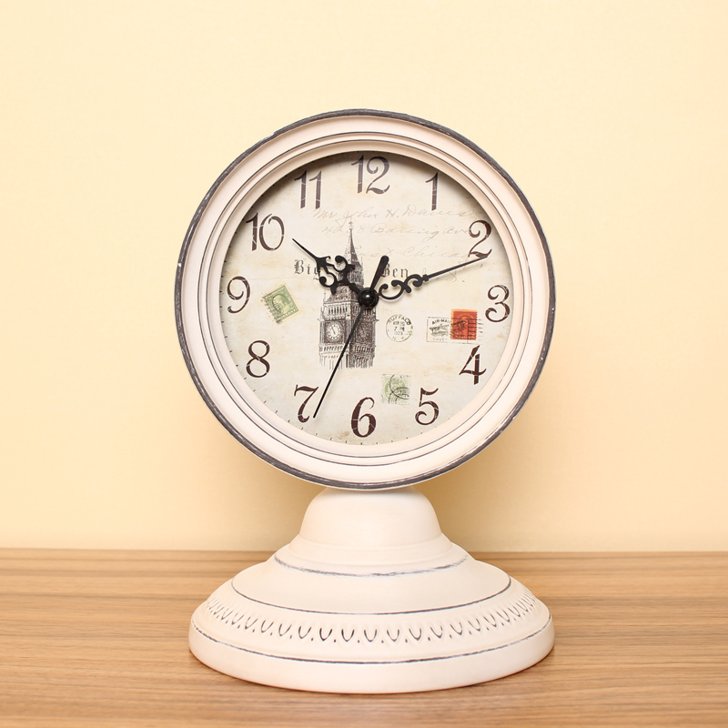 6inch European Beautiful Clock Retro Large Living ... – Grandado
