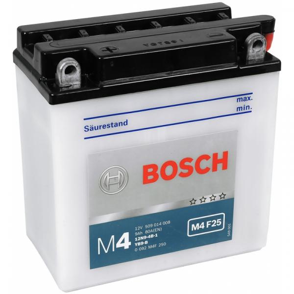 Motorfiets Batterij M4F25 (9AH Links)-85A Bosch – Grandado
