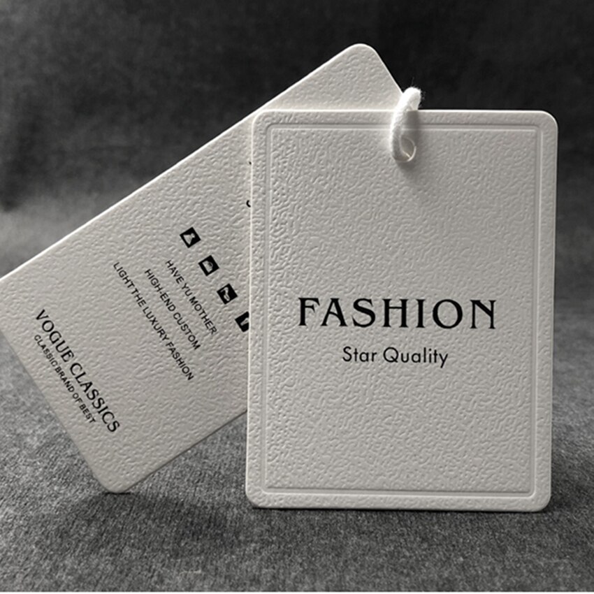 300gsm paper custom hang tags texture paper tags p... – Vicedeal