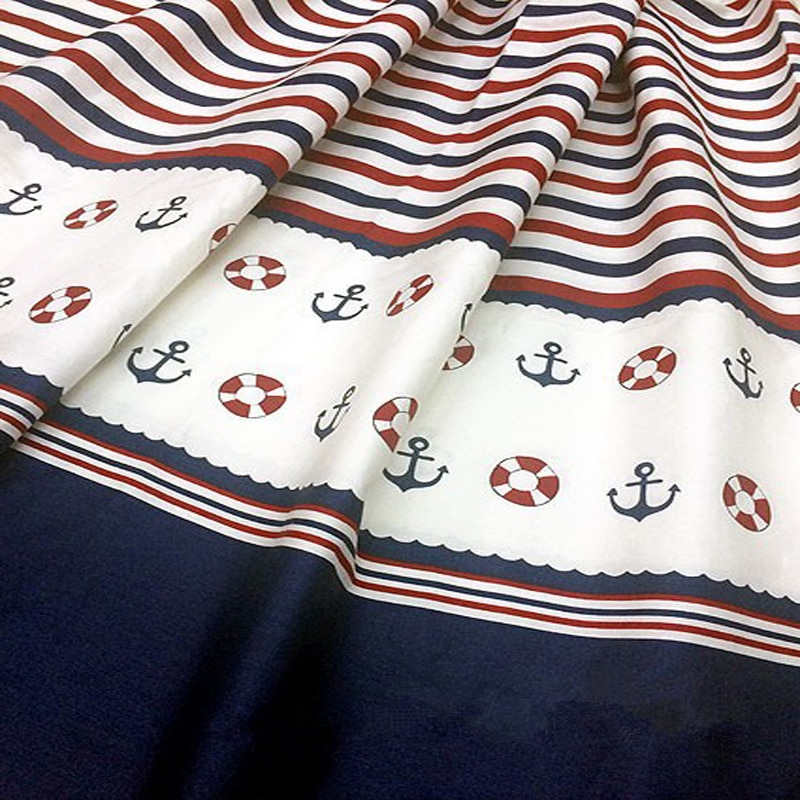 Clásico ancla color azul marino y azul dibujo de r... – Grandado