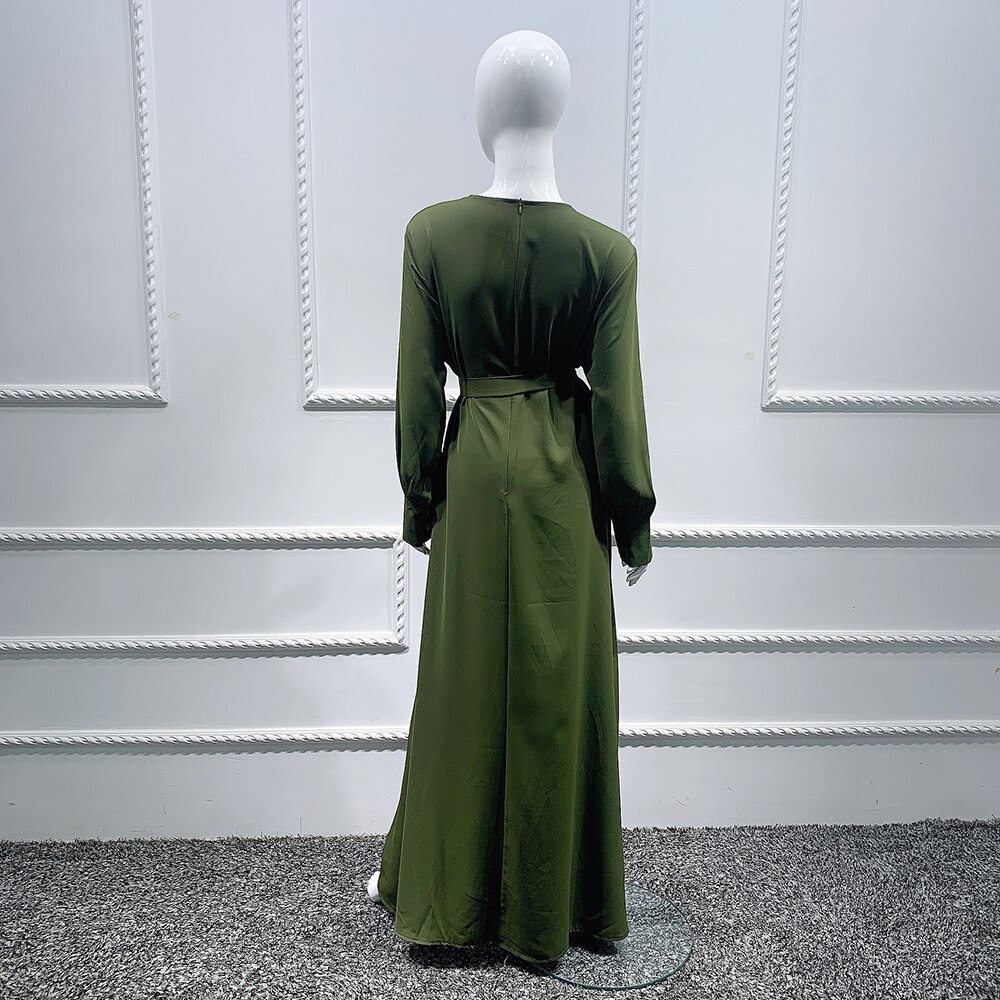 Eid Mubarak Kaftan Moroccan Dubai Abaya Muslim Dre... – Grandado