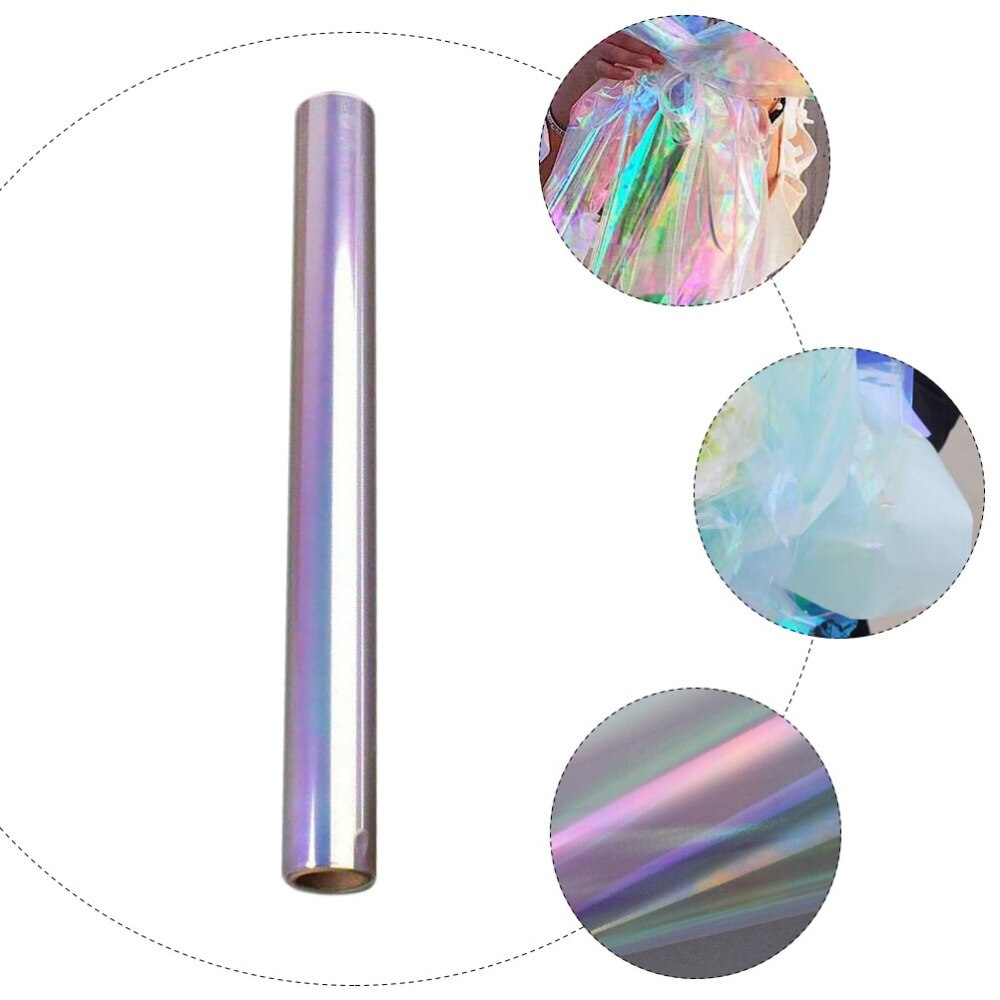 1pc Colorful Cellophane Wrap Paper Iridescent Film... – Vicedeal