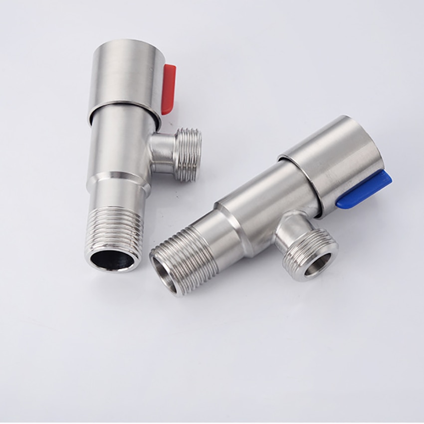 SUS304 Stainless Steel Angle Stop Valves with OFF ... – Grandado