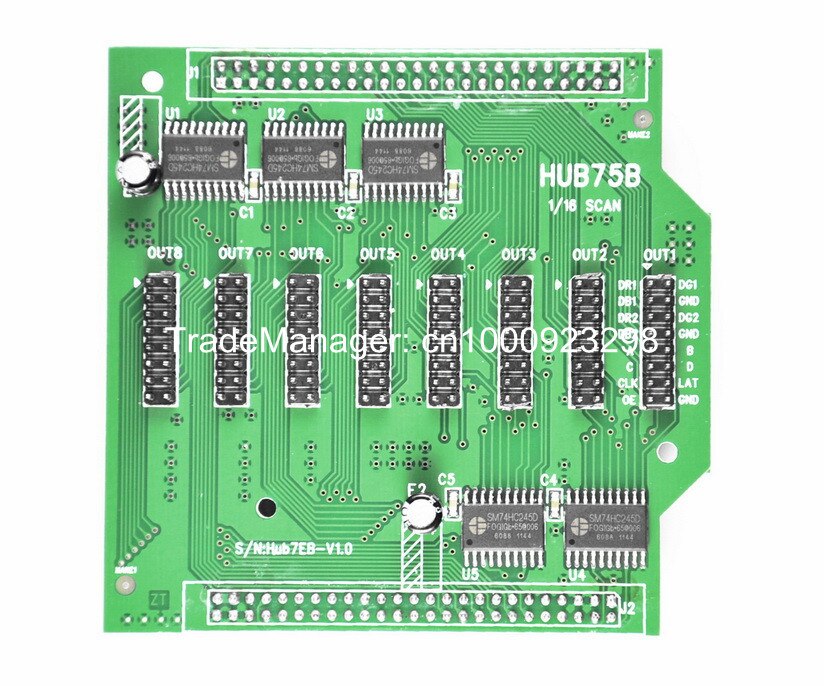 Vollfarb-led-panel display Umwandlung Karte Hub75B... – Vicedeal