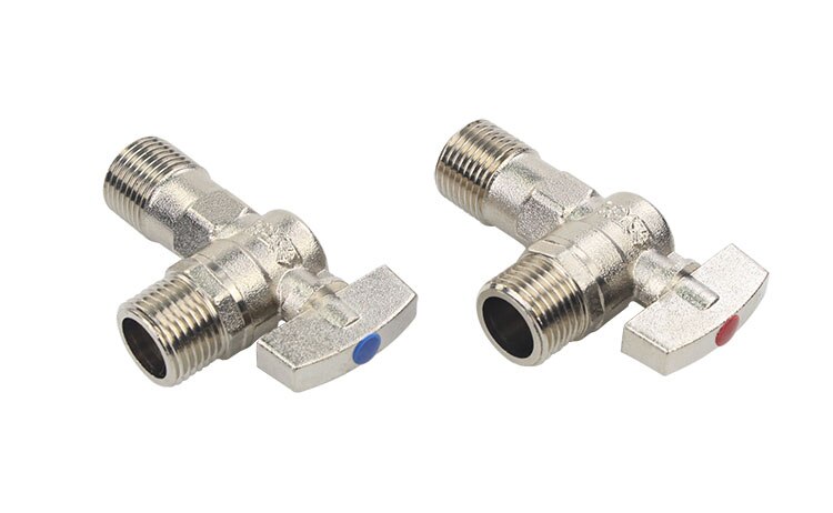 4 Points Full Copper Ball Core Angle Valve Basin T... – Grandado