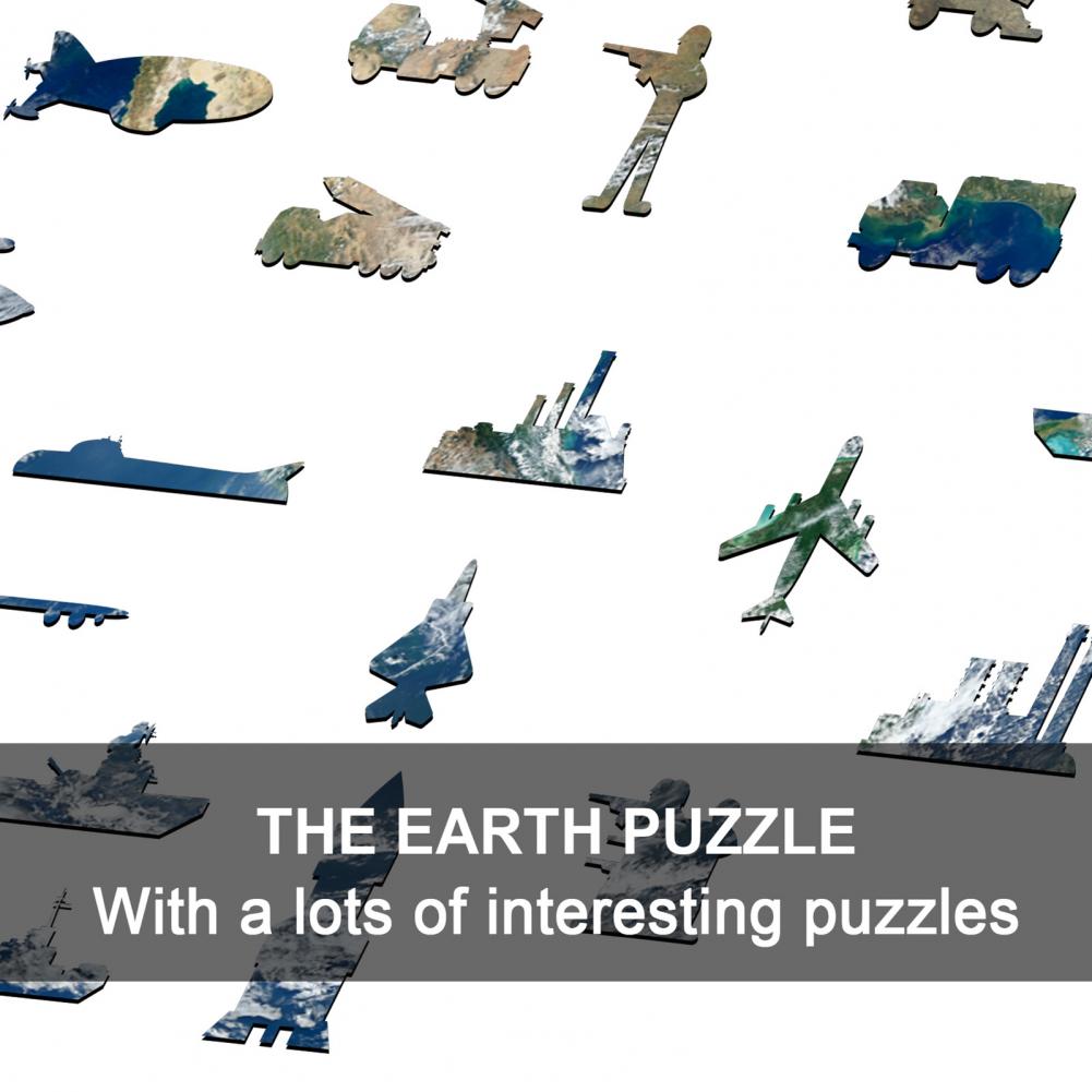 Paper Earth Puzzle Adults Jigsaw Decompression Gam... – Vicedeal